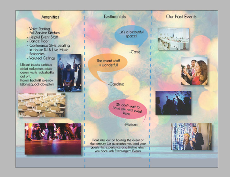 Brochure Event Space